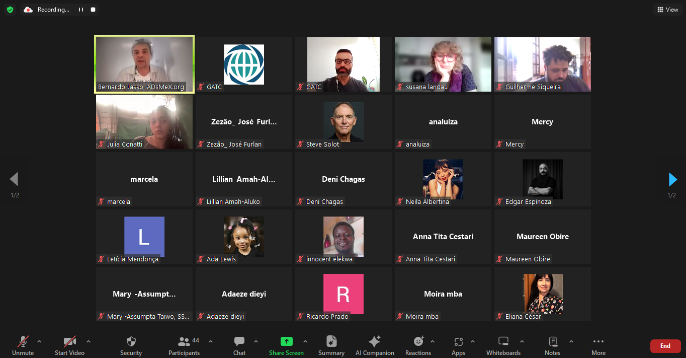 The GATC-AMP Program of online master classes for audiovisual professionals from Nigeria was a ...